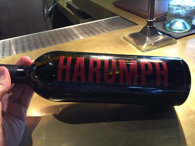 2013 Harumph Cellars Cabernet Sauvignon, USA, California, Napa Valley ...