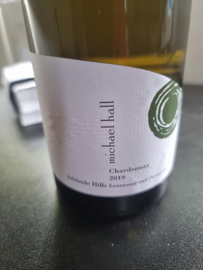 2010 Michael Hall Chardonnay Adelaide Hills, Australia, South Australia, Mount Lofty Ranges ...
