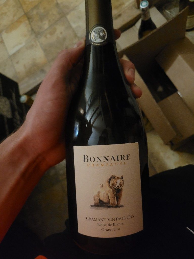 2016 Bonnaire Champagne Grand Cru Blanc de Blancs Brut Cramant, France ...