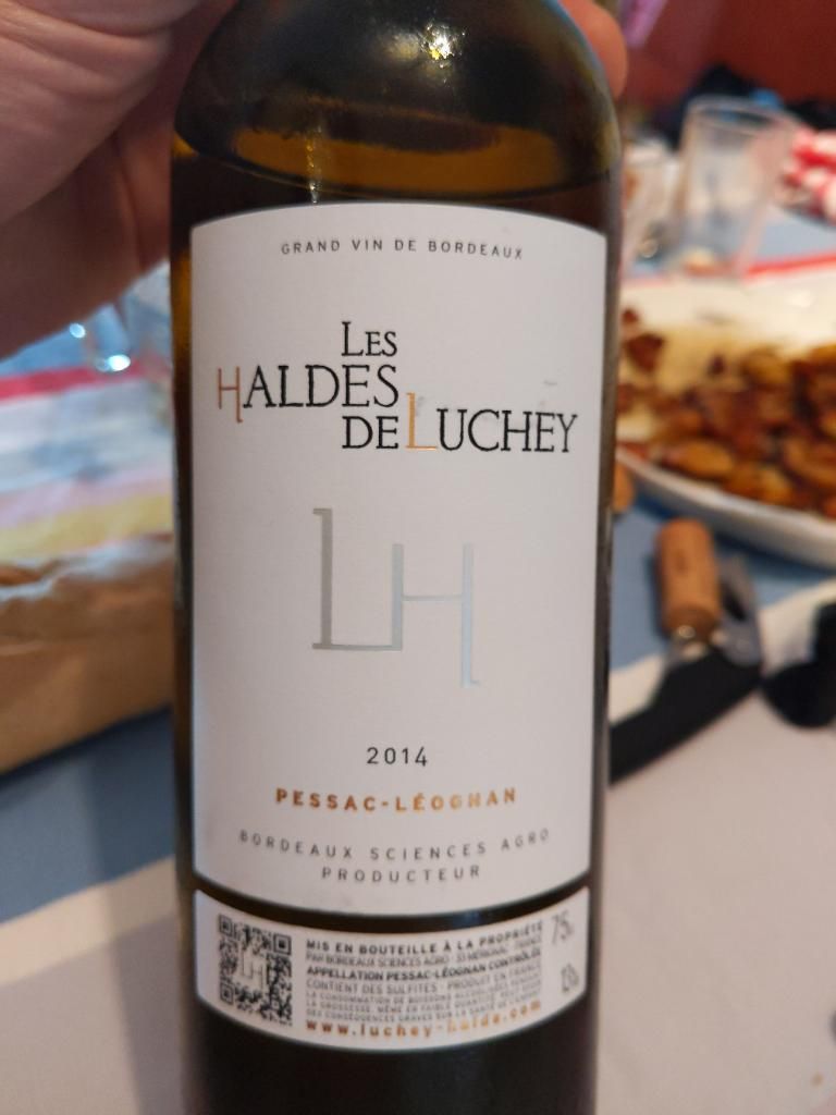 2014 Château Luchey-Halde Blanc, France, Bordeaux, Graves, Pessac ...