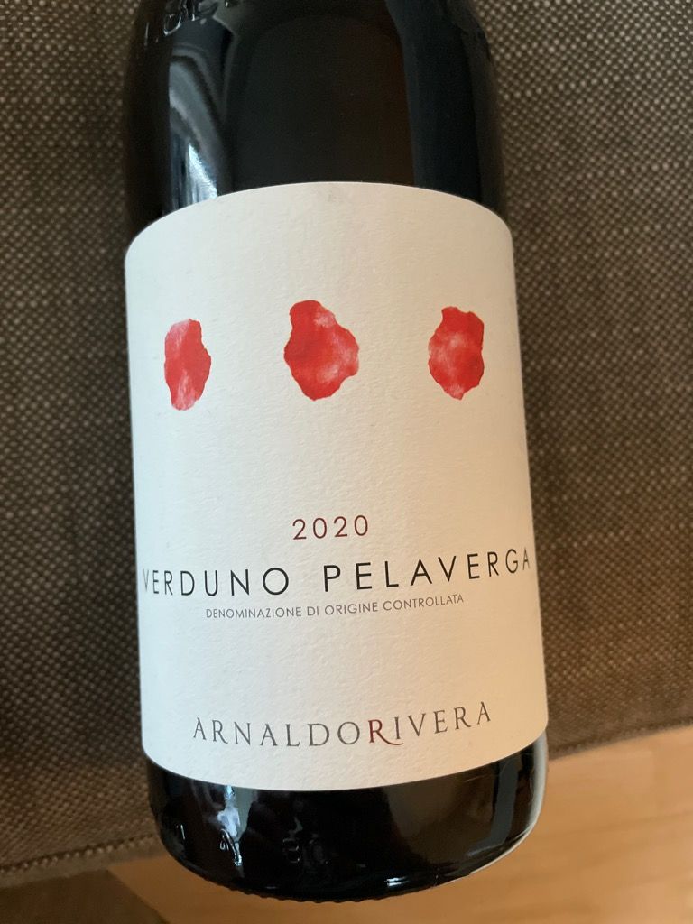 2021 Cantina Terre Del Barolo Verduno Pelaverga Arnaldo Rivera, Italy ...