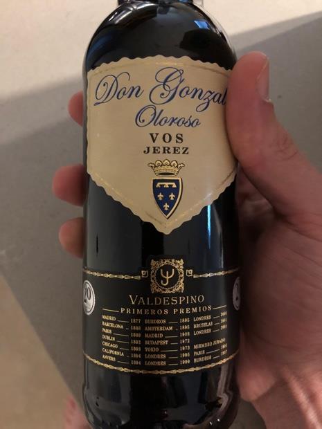 NV Valdespino Jerez-Xérès-Sherry Don Gonzalo Oloroso 20 Years Old ...