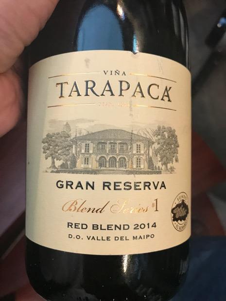 2014 Viña Tarapacá Gran Reserva blend series #1, Chile, Maipo Valley ...