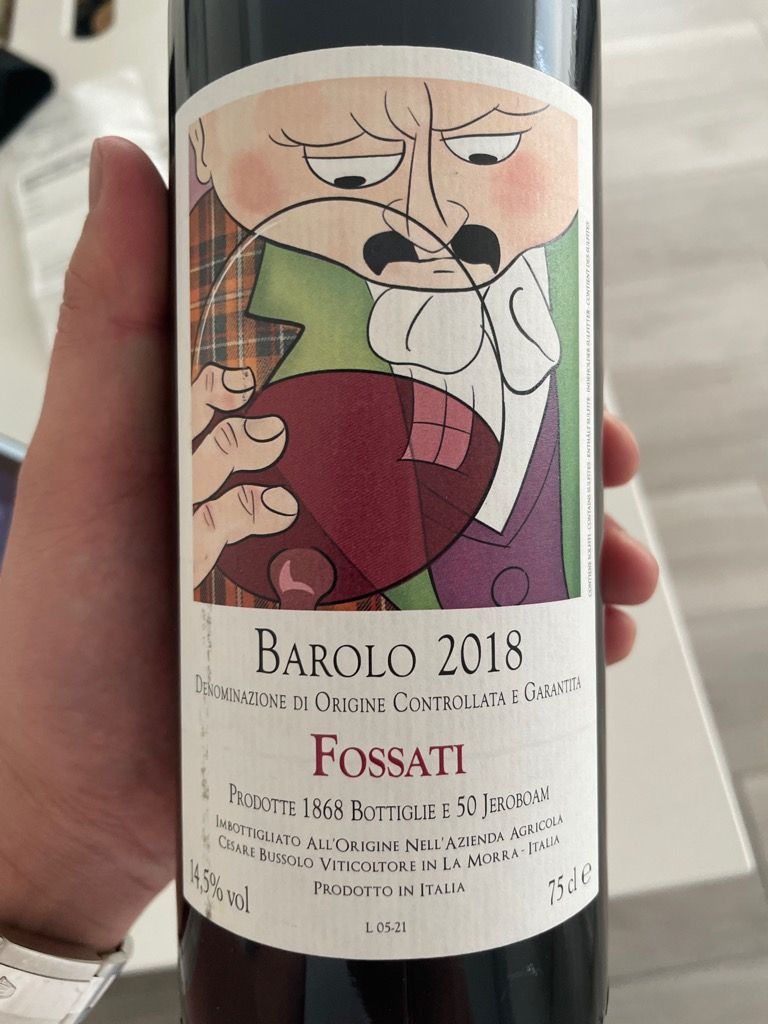 2018 Cesare Bussolo Barolo Fossati, Italy, Piedmont, Langhe, Barolo ...