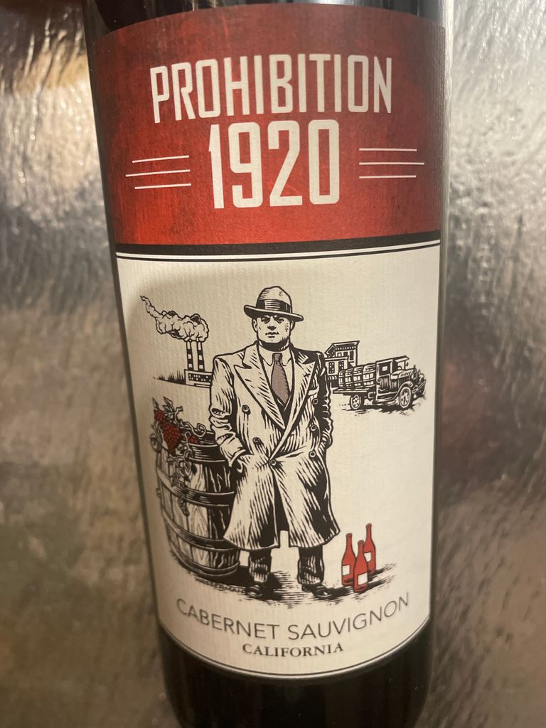 2018 Forbidden Cellars Cabernet Sauvignon Prohibition 1920, USA ...