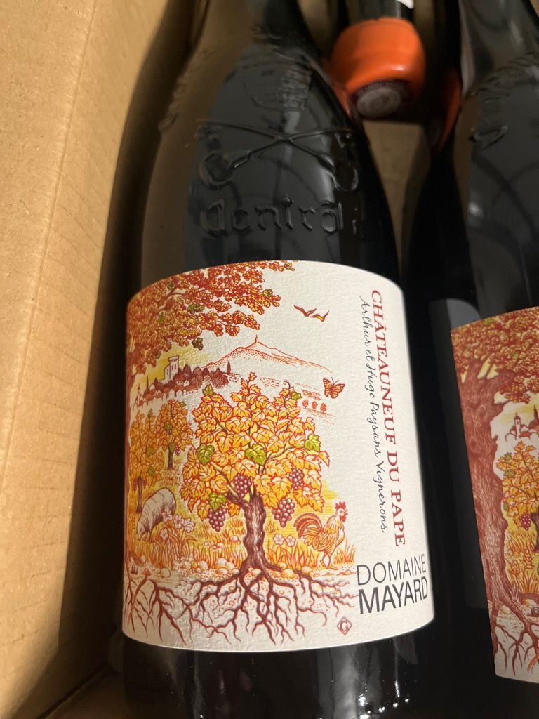 2022 Famille Mayard Châteauneuf-du-Pape, France, Rhône, Southern Rhône ...