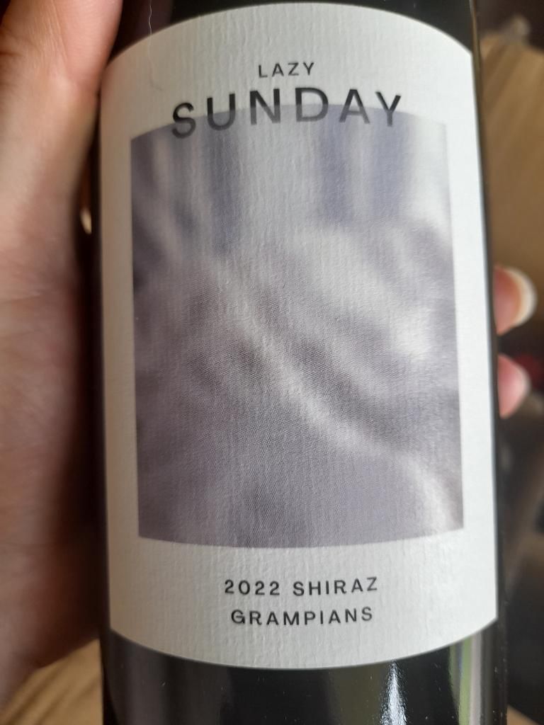 2022 Sunday Vin Co Shiraz Lazy Sunday, Australia, Victoria, Western ...