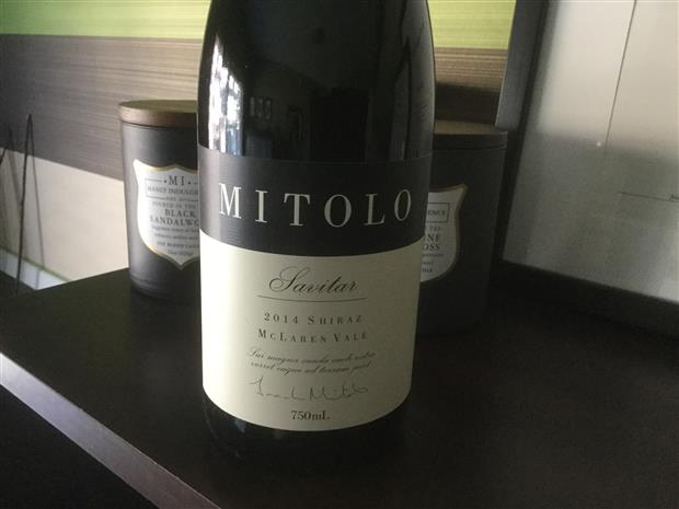 2014 Mitolo Shiraz Savitar, Australia, South Australia, Fleurieu ...