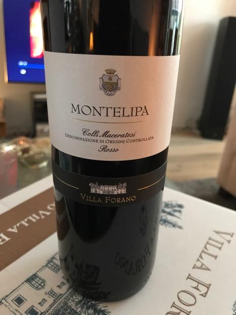2019 Villa Forano Rosso Piceno Montelipa Colli Maceratesi Appignano ...