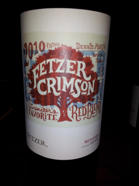 2010 Fetzer Fetzer Crimson, USA, California, North Coast, Mendocino ...