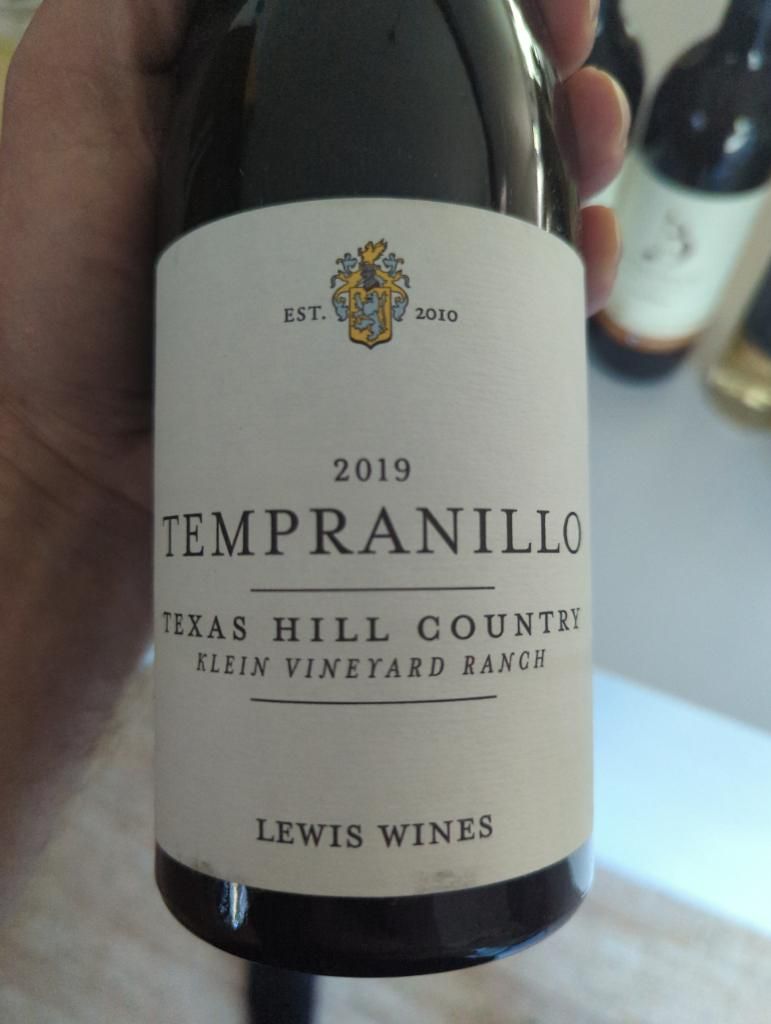 2019 Lewis Wines Tempranillo Klein Vineyard Ranch, USA, Texas, Texas Hill Country - CellarTracker