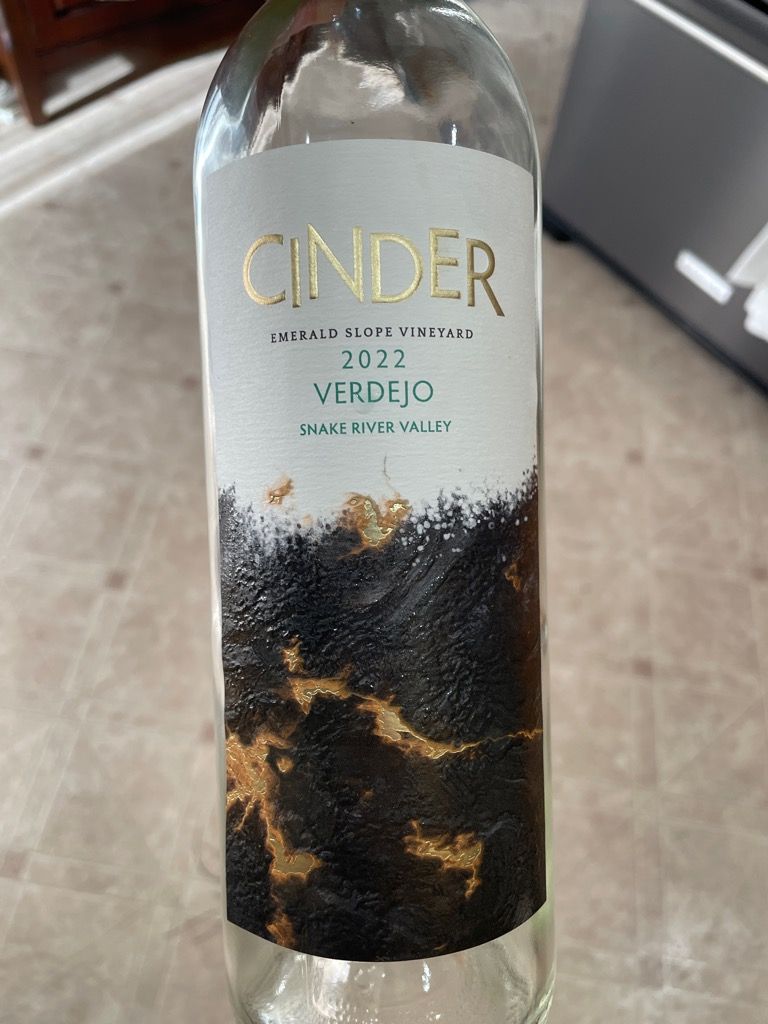 2022 Cinder Verdejo Emerald Slope, USA, Idaho, Snake River Valley ...