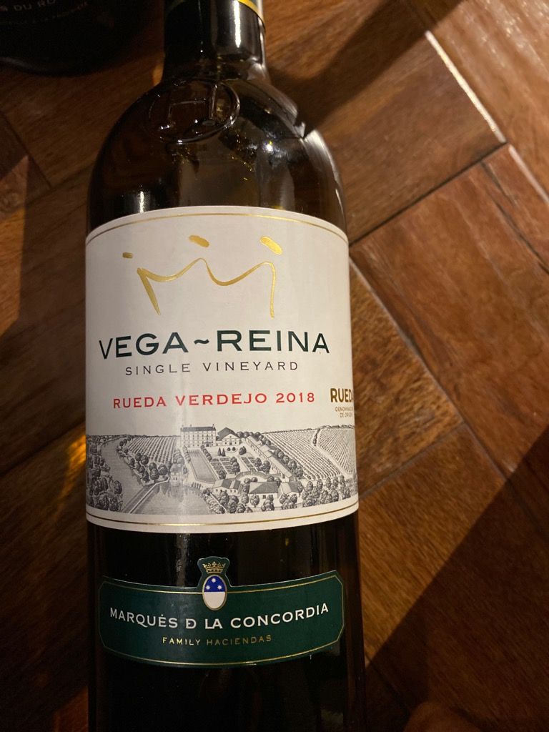 2017 Marqués de la Concordia Verdejo Rueda Vega-Reina Single Vineyard ...