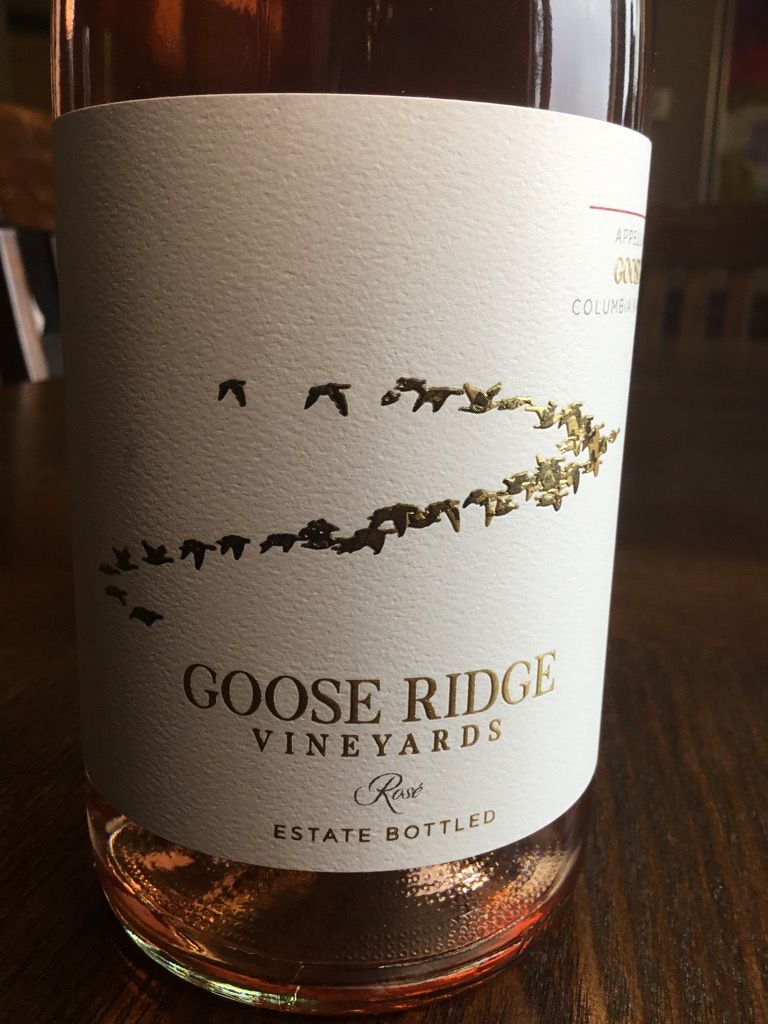 2022 Goose Ridge Vineyards Rosé, USA, Washington, Columbia Valley ...