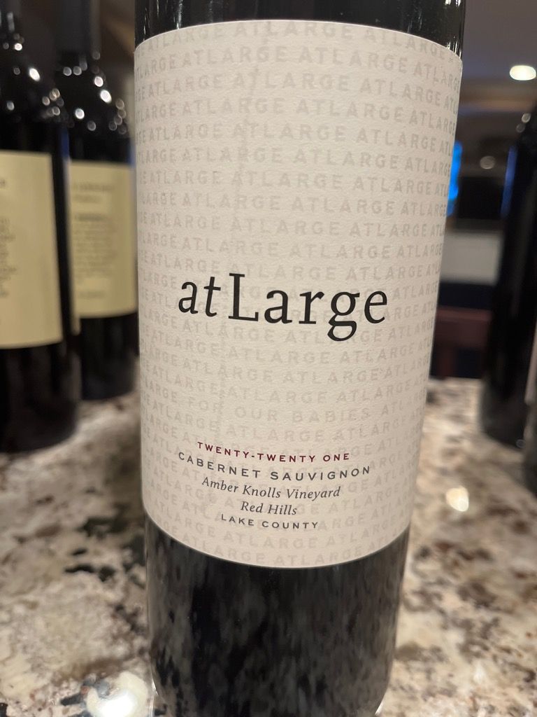 2021 atLarge Cabernet Sauvignon, USA, California - CellarTracker