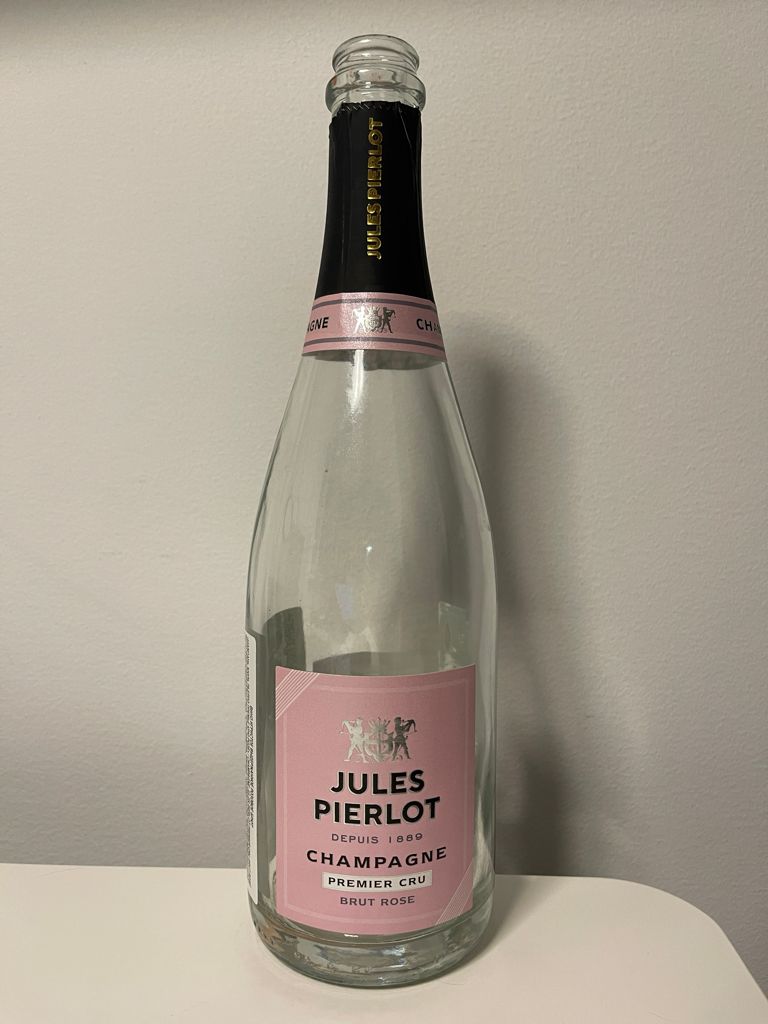 NV Jules Pierlot Champagne Premier Cru Brut Rosé, France, Champagne ...