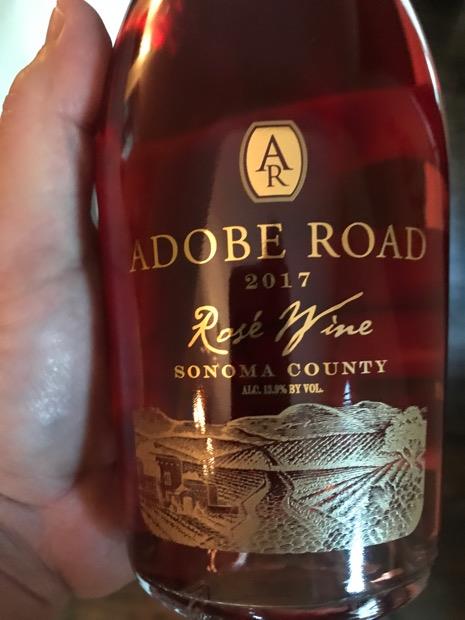 2017 Adobe Road Rosé Wine, USA, California, Sonoma County - CellarTracker