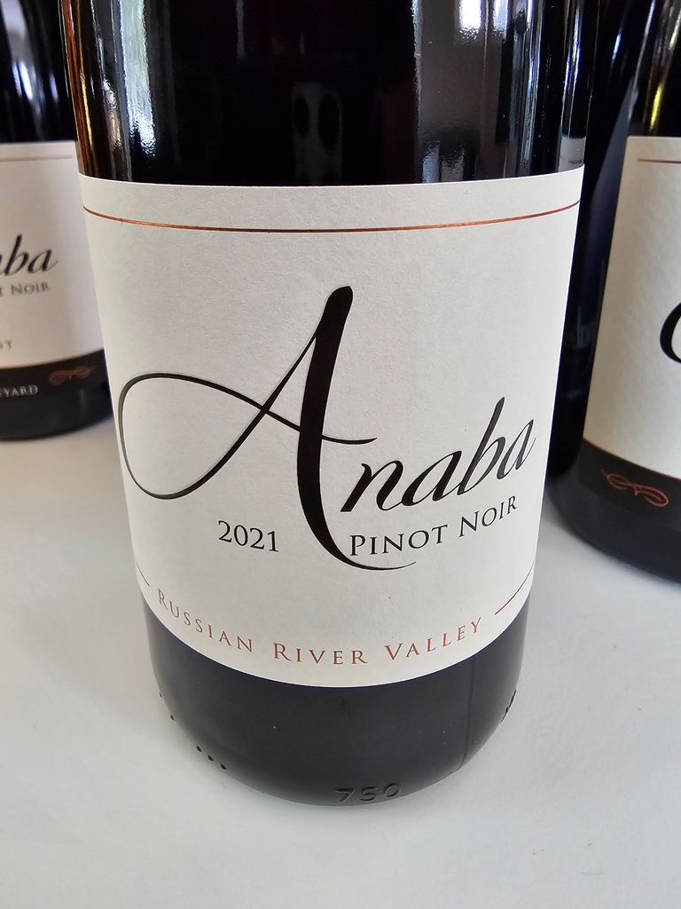 2021 Anaba Pinot Noir Russian River Valley, USA, California, Sonoma ...