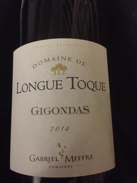 2014 Domaine de Longue Toque Gigondas Hommage a Gabriel Meffre, France ...