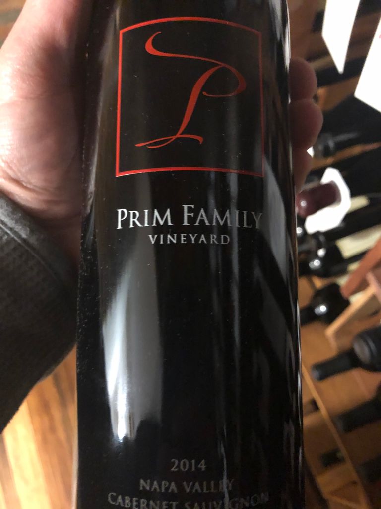 2014 Prim Family Vineyards Cabernet Sauvignon, USA, California, Napa ...