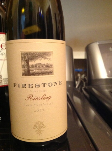 2001 Firestone Vineyard Riesling Santa Ynez Valley, USA, California ...
