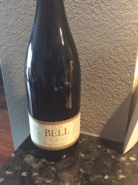 2004 Bell Wine Cellars Syrah, USA, California, Sierra Foothills ...