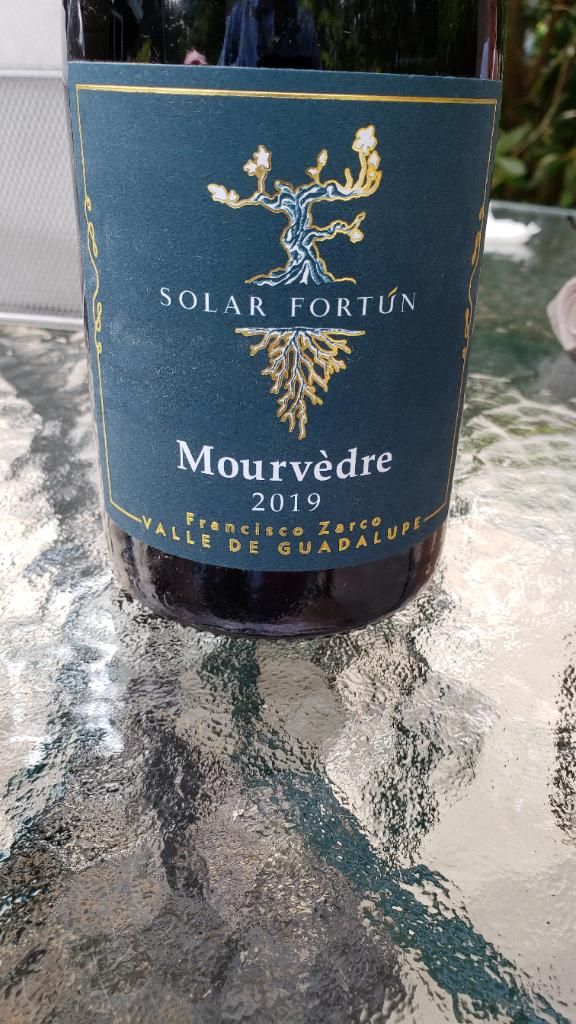 2020 Solar Fortun Mourvèdre, Mexico, Baja California, Valle de ...