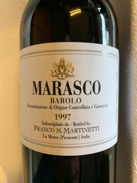 1997 Franco M. Martinetti Barolo Marasco, Italy, Piedmont, Langhe ...