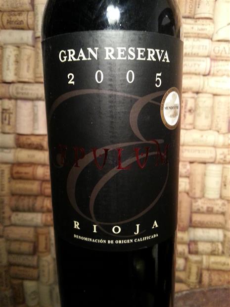 2006 Bodegas La Catedral Rioja Epulum Gran Reserva, Spain, La Rioja ...