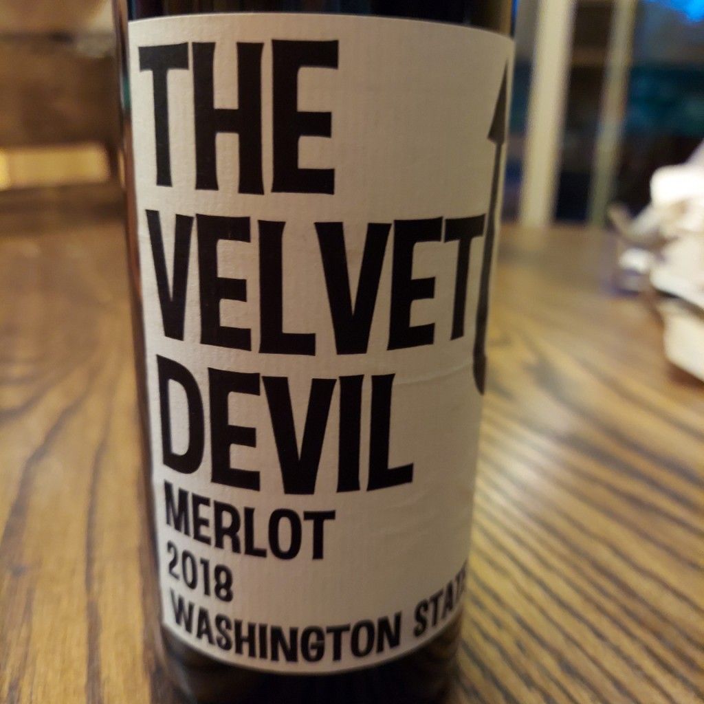 2018 Charles Smith Merlot The Velvet Devil, USA, Washington, Columbia ...