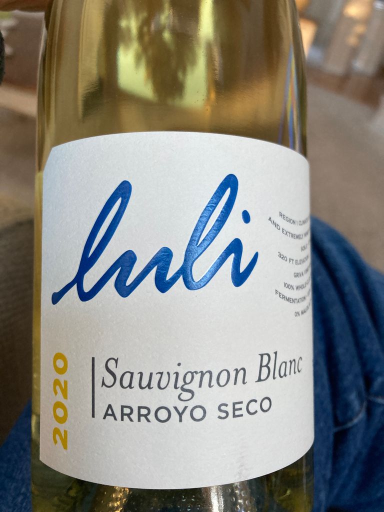 2021 Luli Sauvignon Blanc, USA, California, Central Coast, Santa Lucia ...