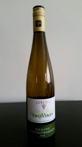 2015 Strewn Riesling Gewürztraminer Two Vines, Canada, Ontario, Niagara ...
