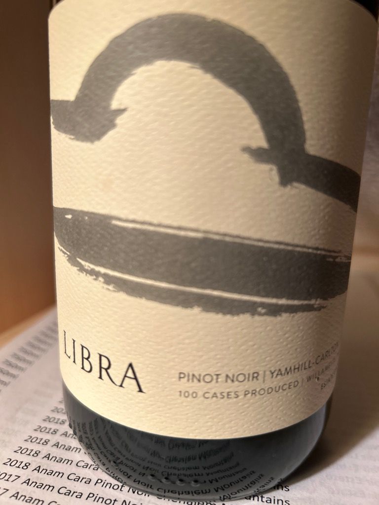 2023 Libra Wines Pinot Noir Estate, USA, Oregon, Willamette Valley ...