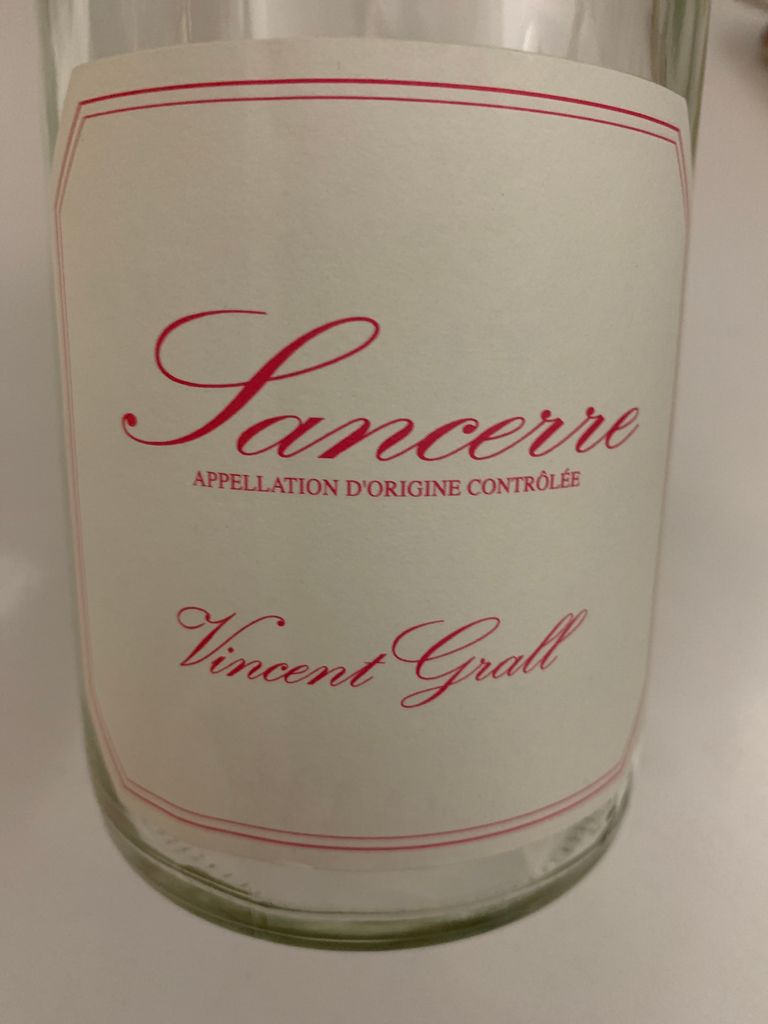 2019 Vincent Grall Sancerre Rosé, France, Loire Valley, Upper Loire ...