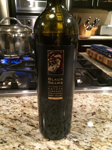 2009 Black Sears Cabernet Sauvignon Estate, USA, California, Napa ...