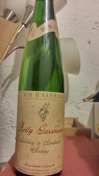 2009 Rolly Gassmann Riesling Silberberg, France, Alsace - CellarTracker