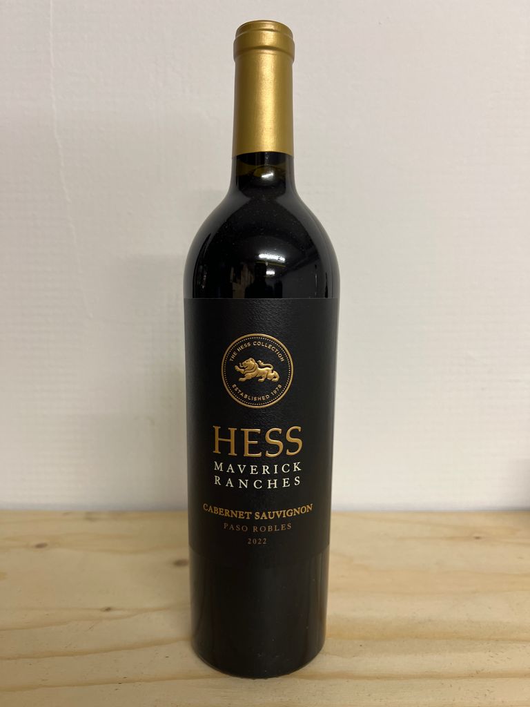 2022 The Hess Collection Cabernet Sauvignon Maverick Ranches, USA ...