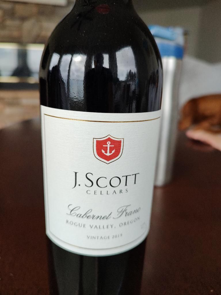 2019 J. Scott Cellars Cabernet Franc, USA, Oregon, Southern Oregon ...