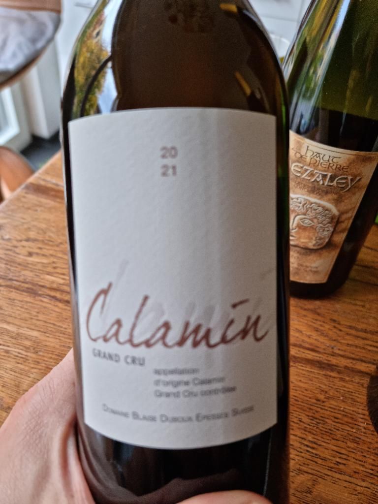2021 Blaise Duboux Cuvée Vincent Calamin Grand Cru, Switzerland, Vaud ...
