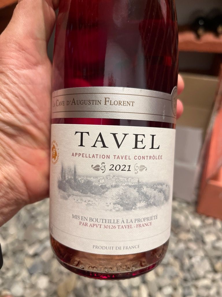 2022 La Cave D'Augustin Florent Tavel, France, Rhône, Southern Rhône ...