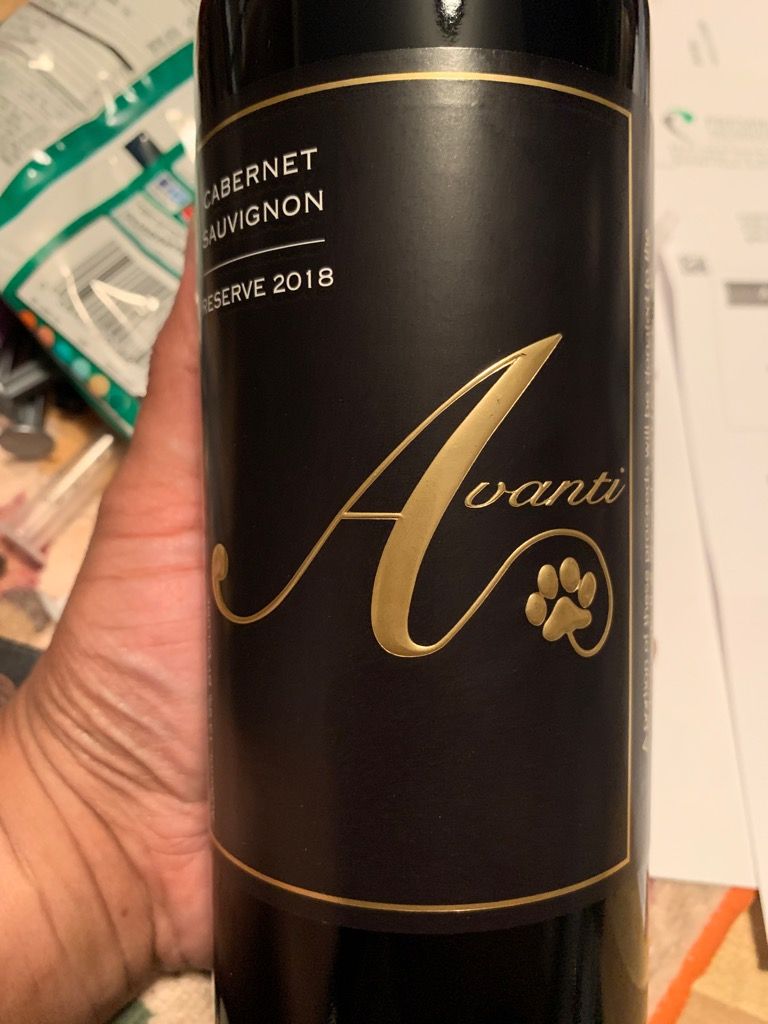 2019 Avanti Winery Cabernet Sauvignon Reserve, USA, Colorado ...