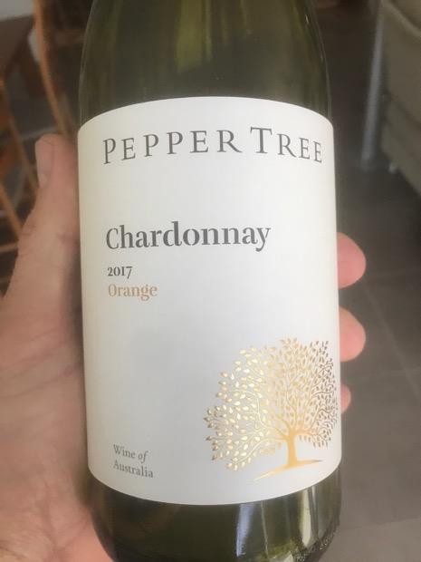 2017 Pepper Tree Chardonnay, Australia, New South Wales, Central Ranges ...