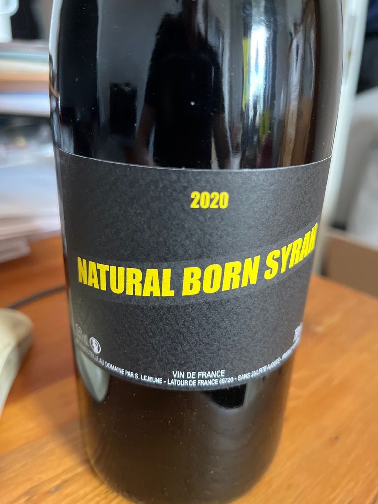 2021 Domaine de Sabbat Syrah Vin de France Natural Born Syrah, France ...
