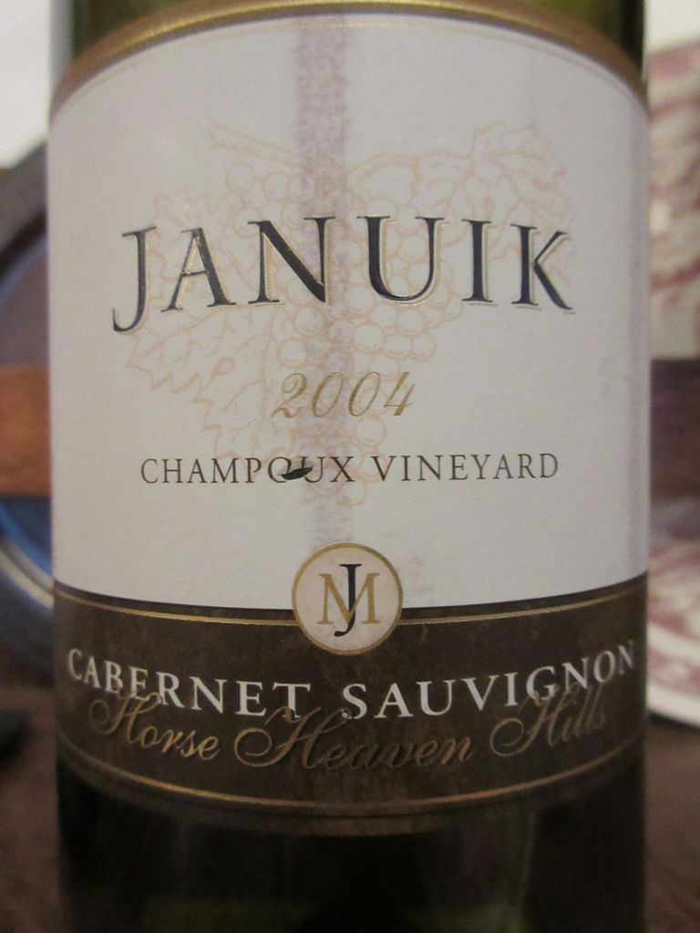 2004 Januik Cabernet Sauvignon Champoux Vineyard, USA, Washington ...