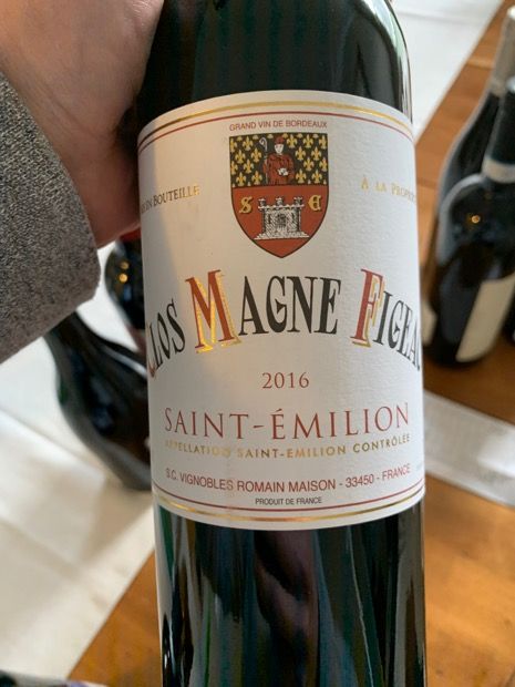 2016 Château Clos Magne Figeac, France, Bordeaux, Libournais, St ...