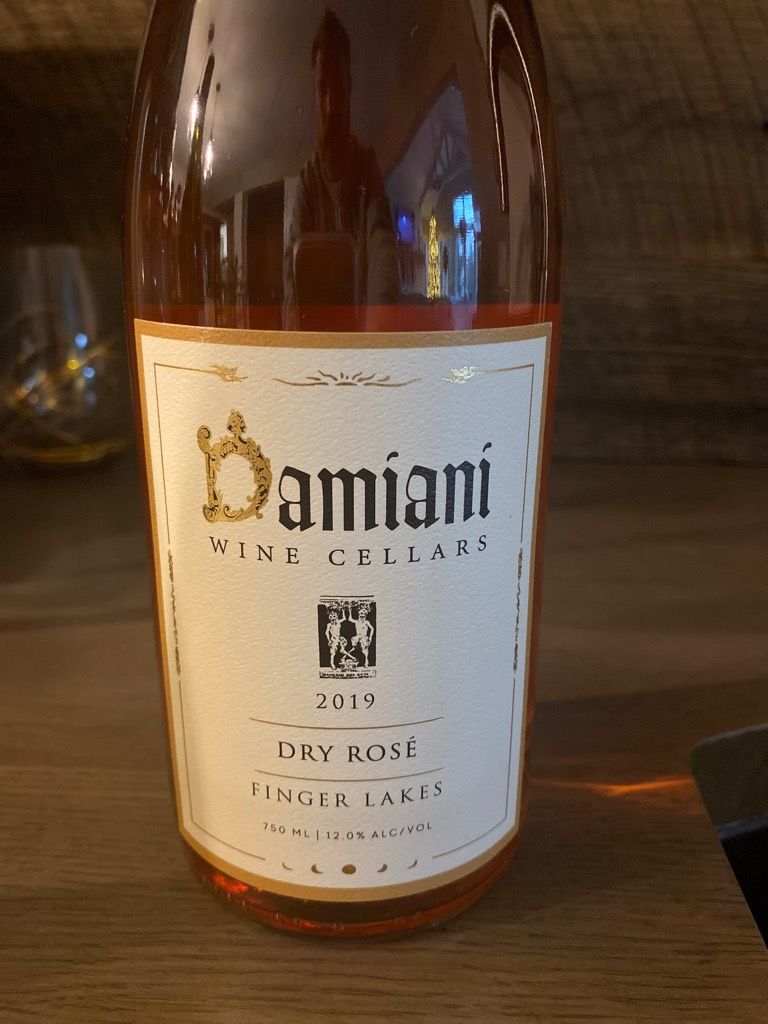 2020 Damiani Wine Cellars Dry Rosé, USA, New York, Finger Lakes, Seneca ...