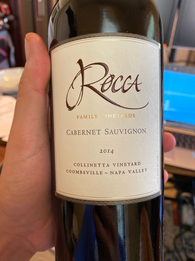 2014 Rocca Family Vineyards Cabernet Sauvignon Collinetta Vineyard, USA ...