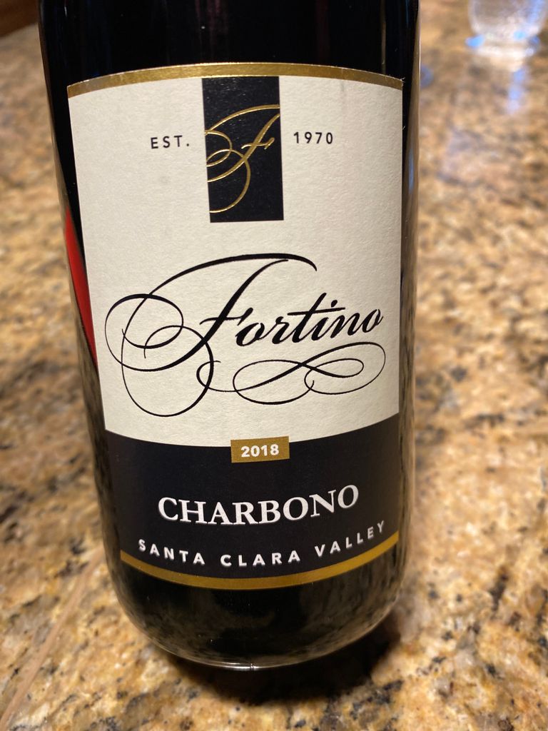 2018 Fortino Charbono, USA, California, Central Coast, Santa Clara ...