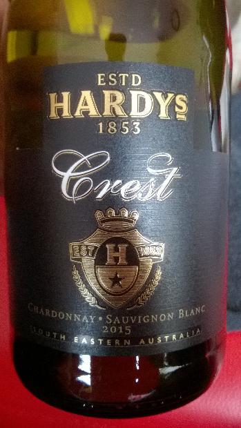 2013 Hardys Crest Chardonnay-Sauvignon Blanc, Australia, South Eastern ...