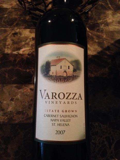 2007 Varozza Vineyards Cabernet Sauvignon, USA, California, Napa Valley ...